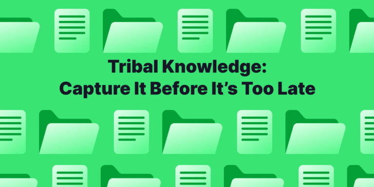 Capture Tribal Knowledge Before It's Too Late - Tettra