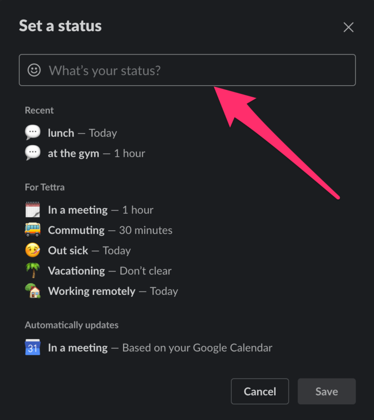 How to Set Your Slack Status: A Step-by-Step Guide- Tettra
